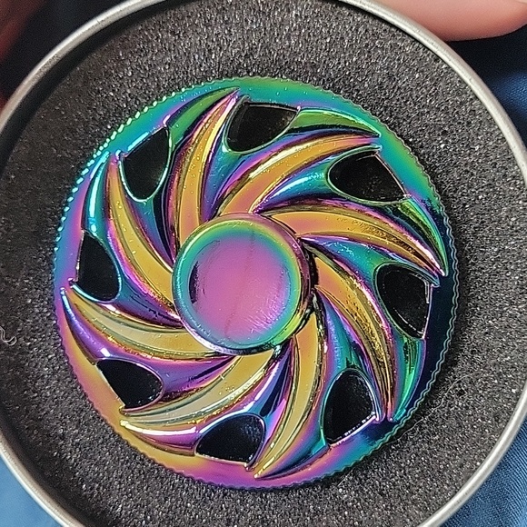 fidget spinner | Toys | Fidget Spinner Multi Color Metal Gear Wheel ...